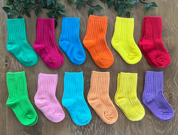 Colorful kids socks store